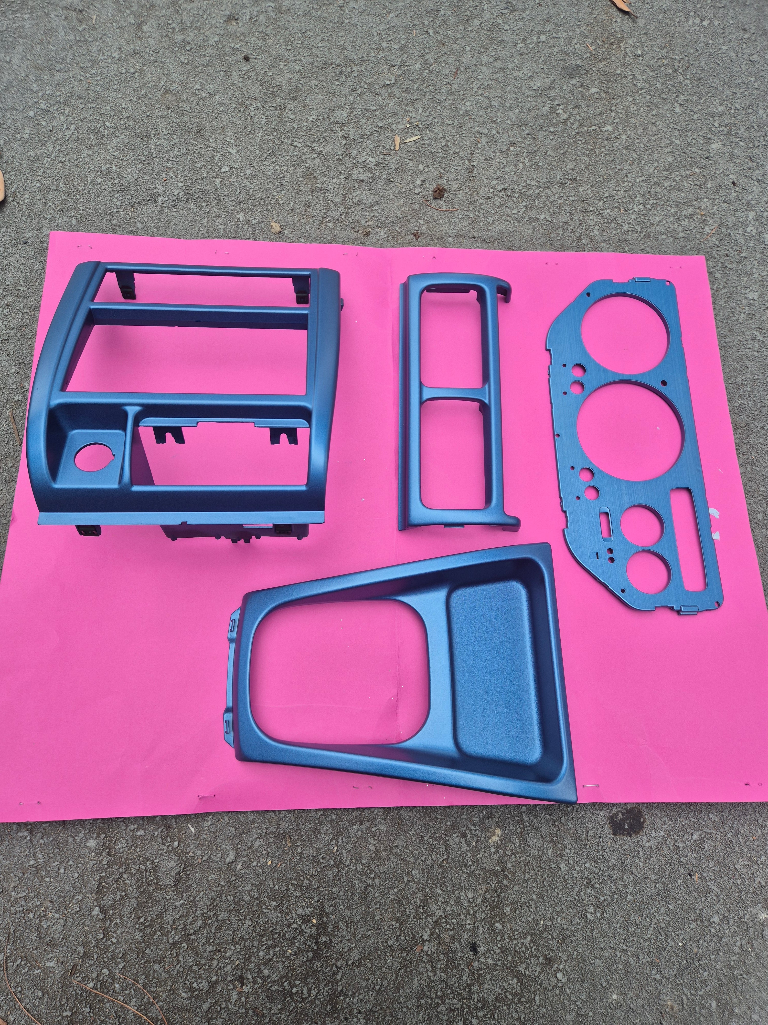Subaru Impreza Blue Pack kit includes Vent surrounds, Radio Surround,